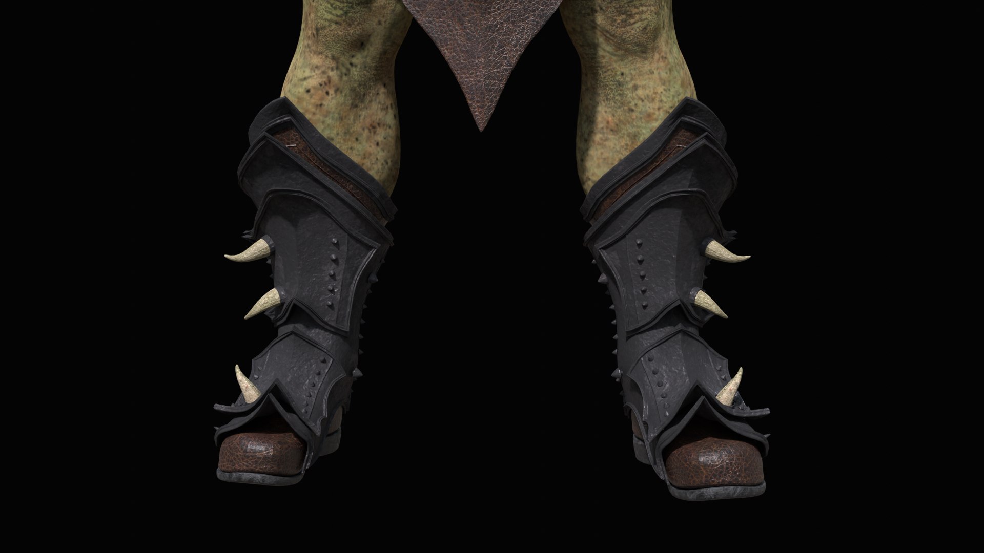 3D Fantasy Orc Warrior 3D model - TurboSquid 2099113