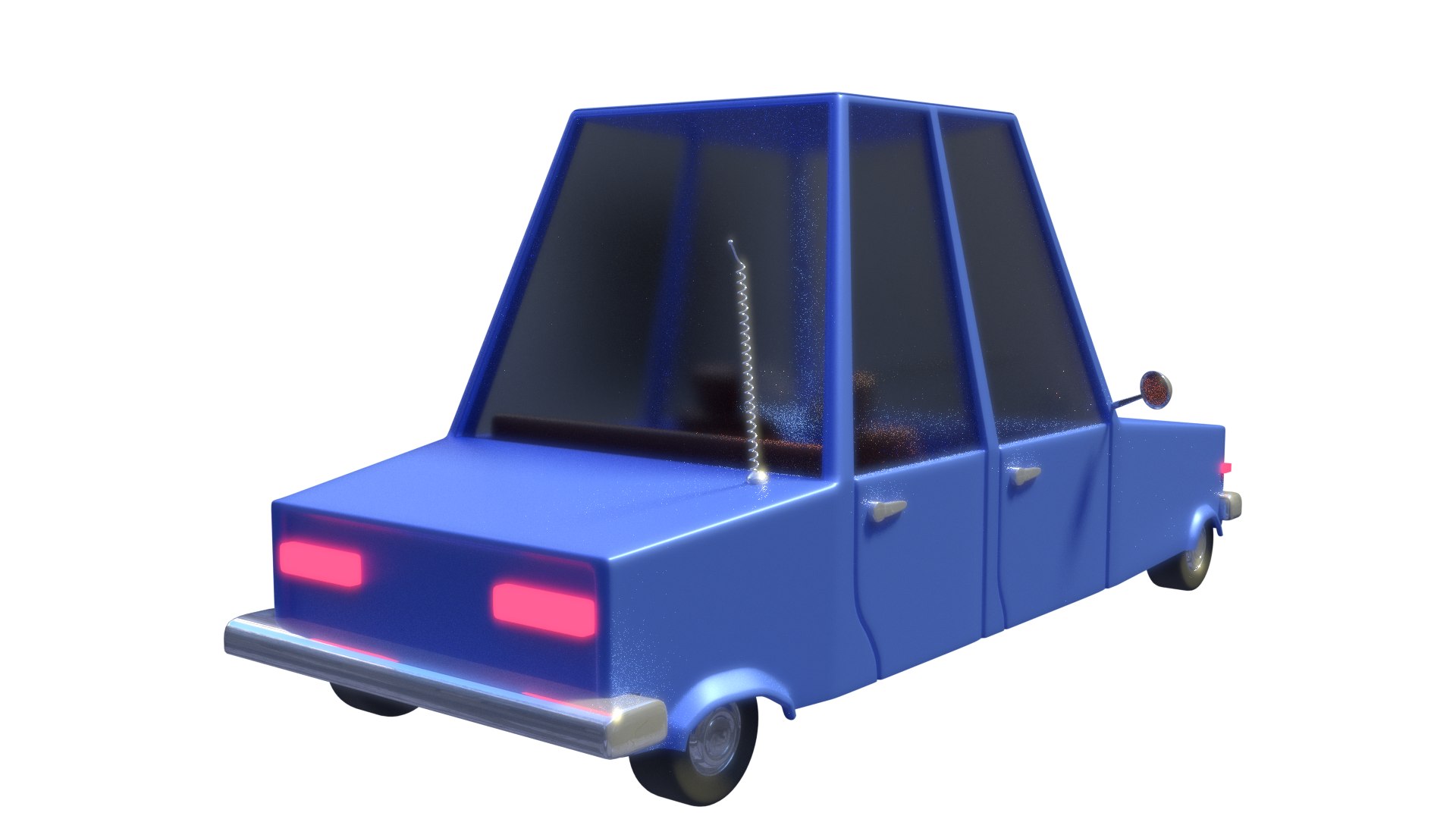 Cartoon Car Model - TurboSquid 1422948