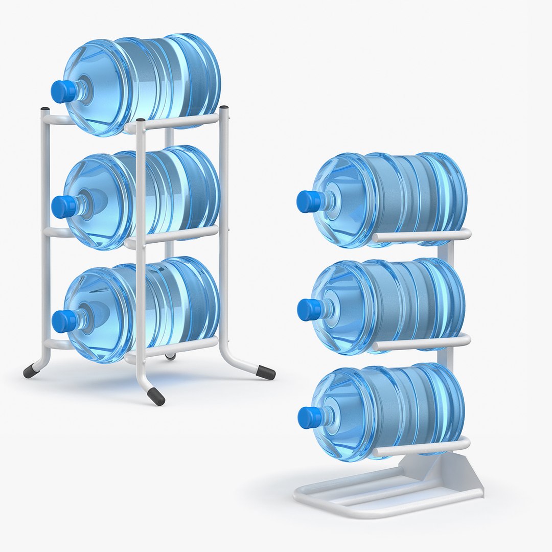 Water Bottles Collection Model - TurboSquid 2345852