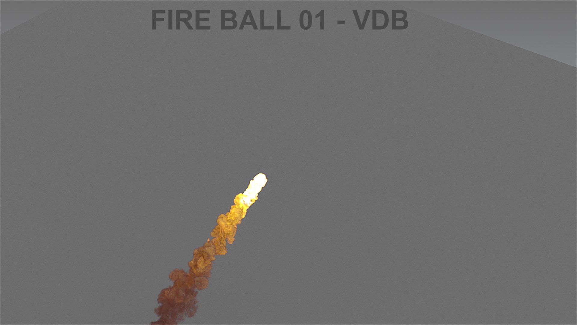 3D Fireball 01 - VDB - TurboSquid 2170861