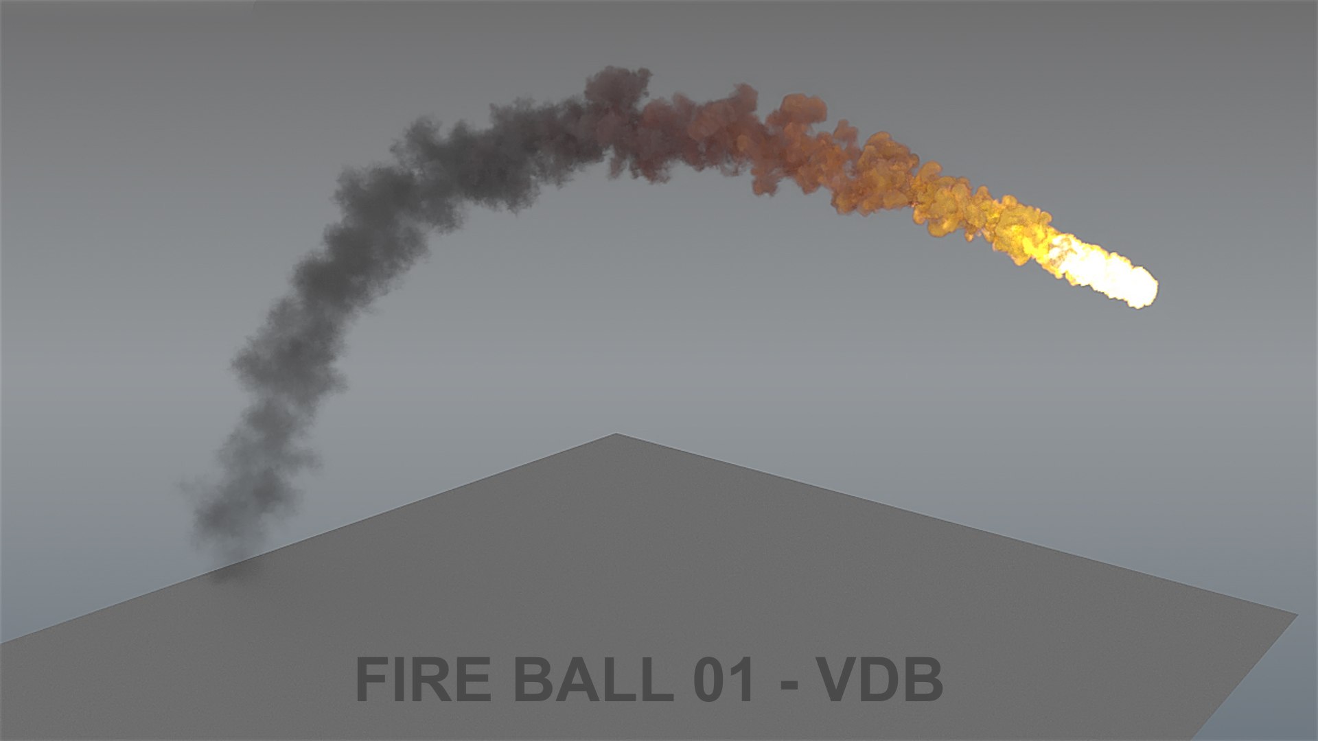3D Fireball 01 - VDB - TurboSquid 2170861