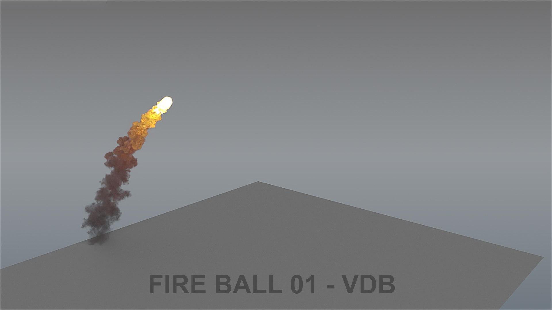 3D Fireball 01 - VDB - TurboSquid 2170861