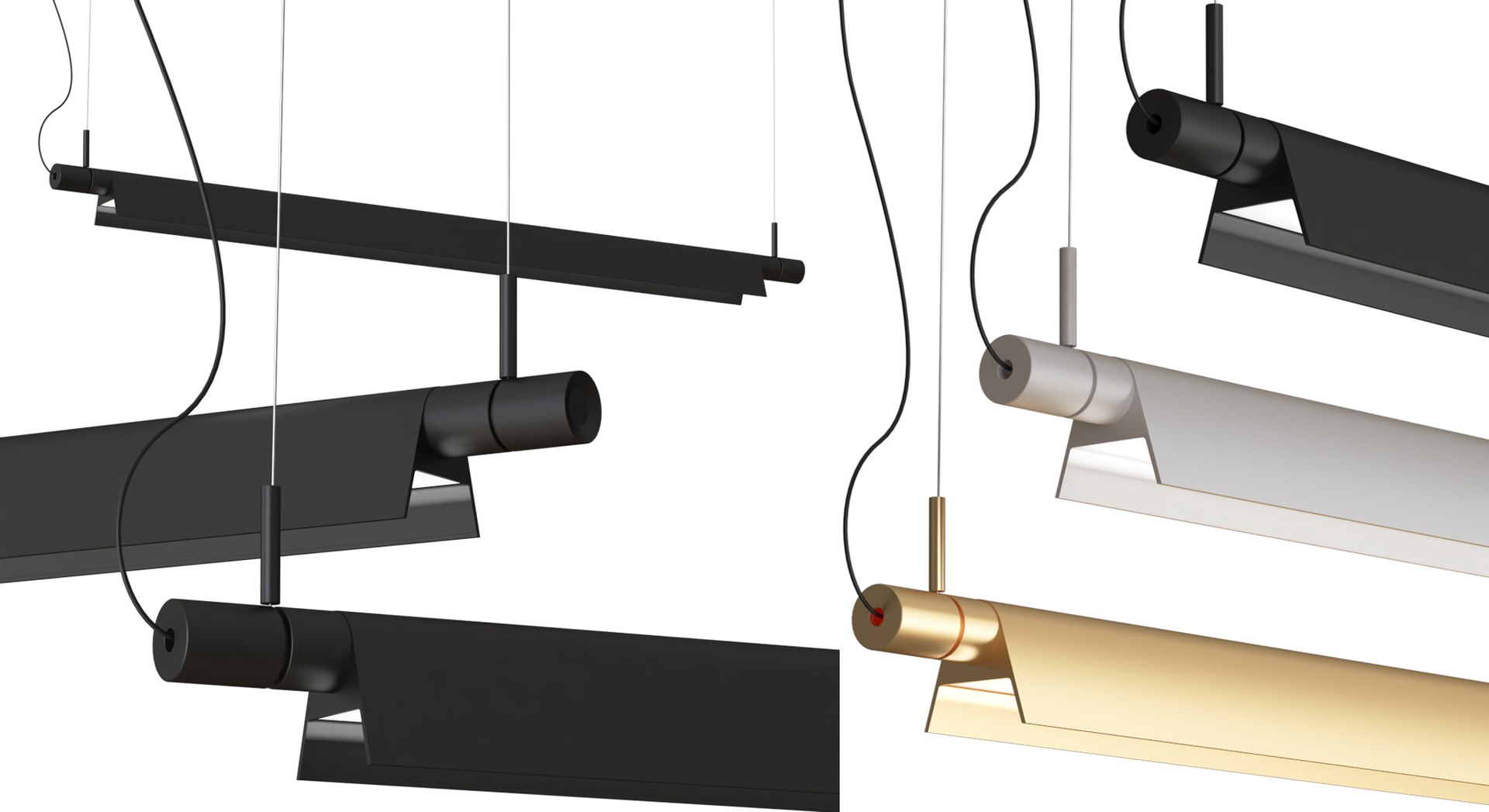 Compendium D81BW Hanglamp Luceplan 3D Model - TurboSquid 2032671