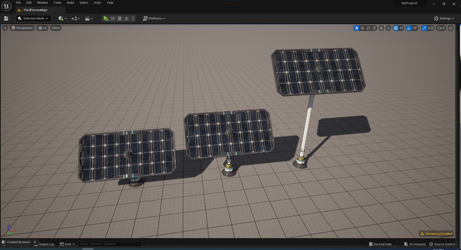 3D Sun Collector - TurboSquid 2157256