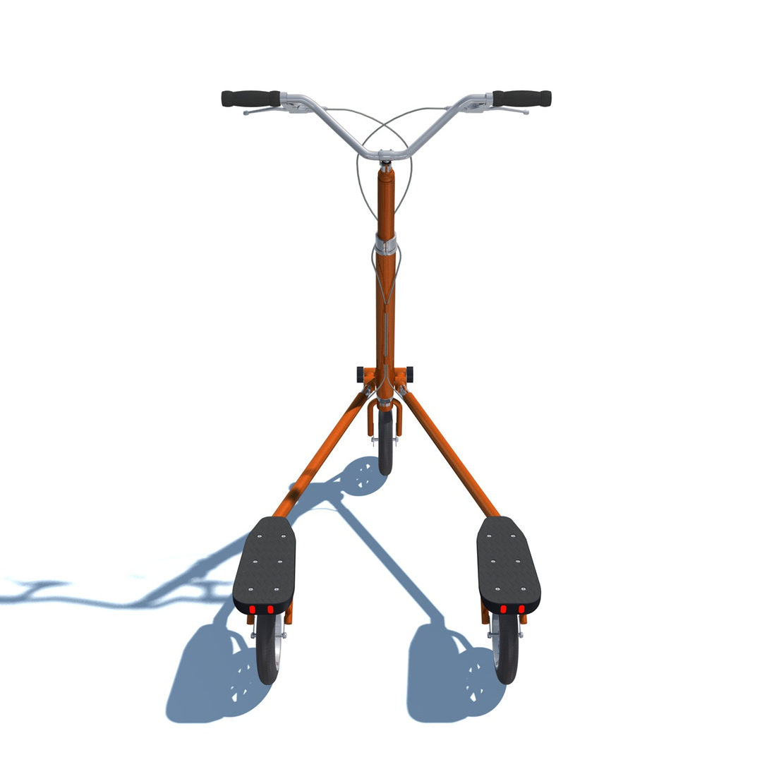 C4d Trikke Vehicles Rider