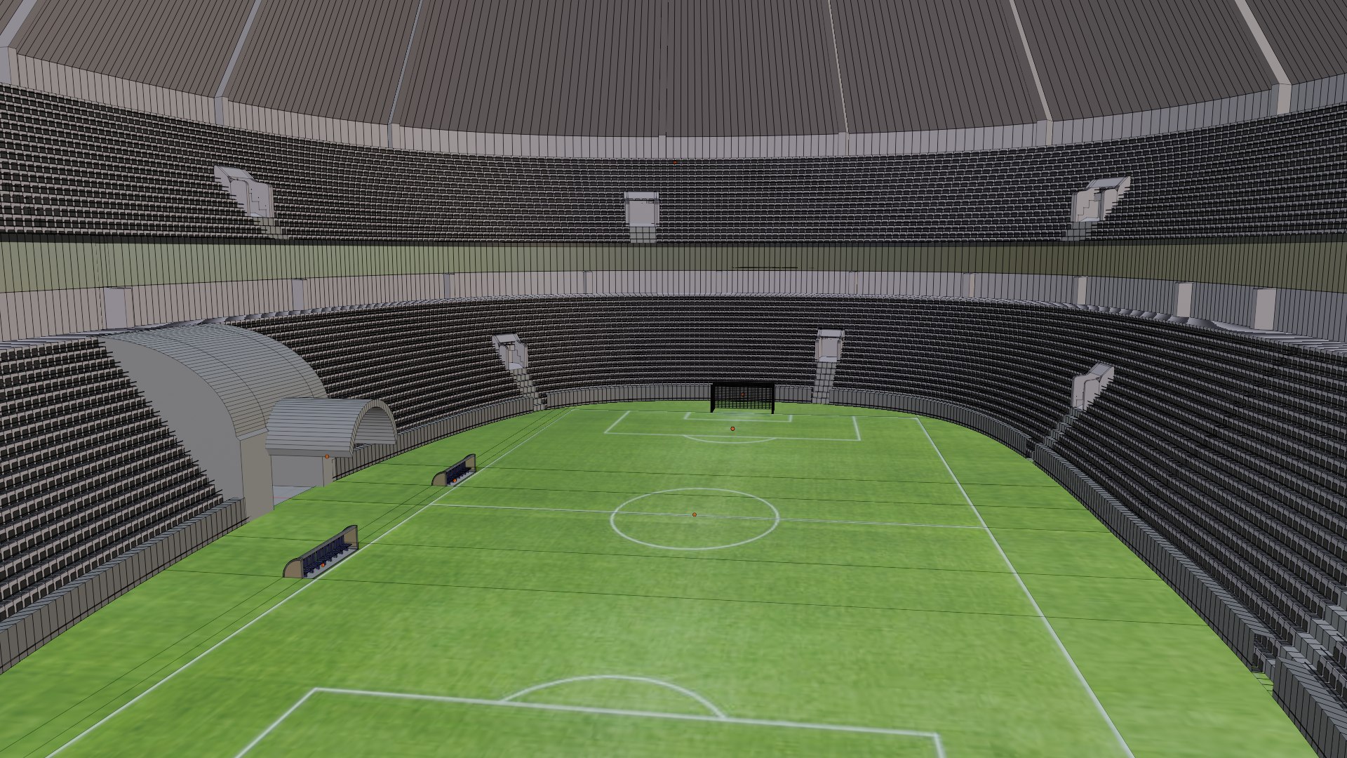Football Stadium 3D Model - TurboSquid 2012144