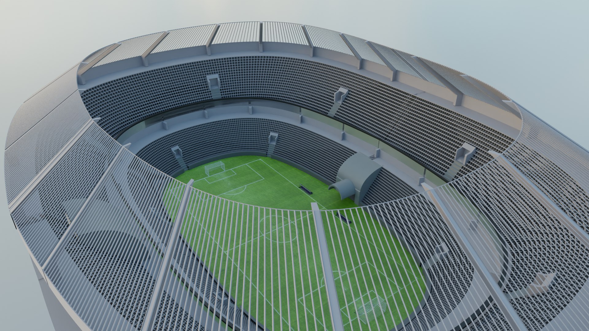 Football Stadium 3D Model - TurboSquid 2012144