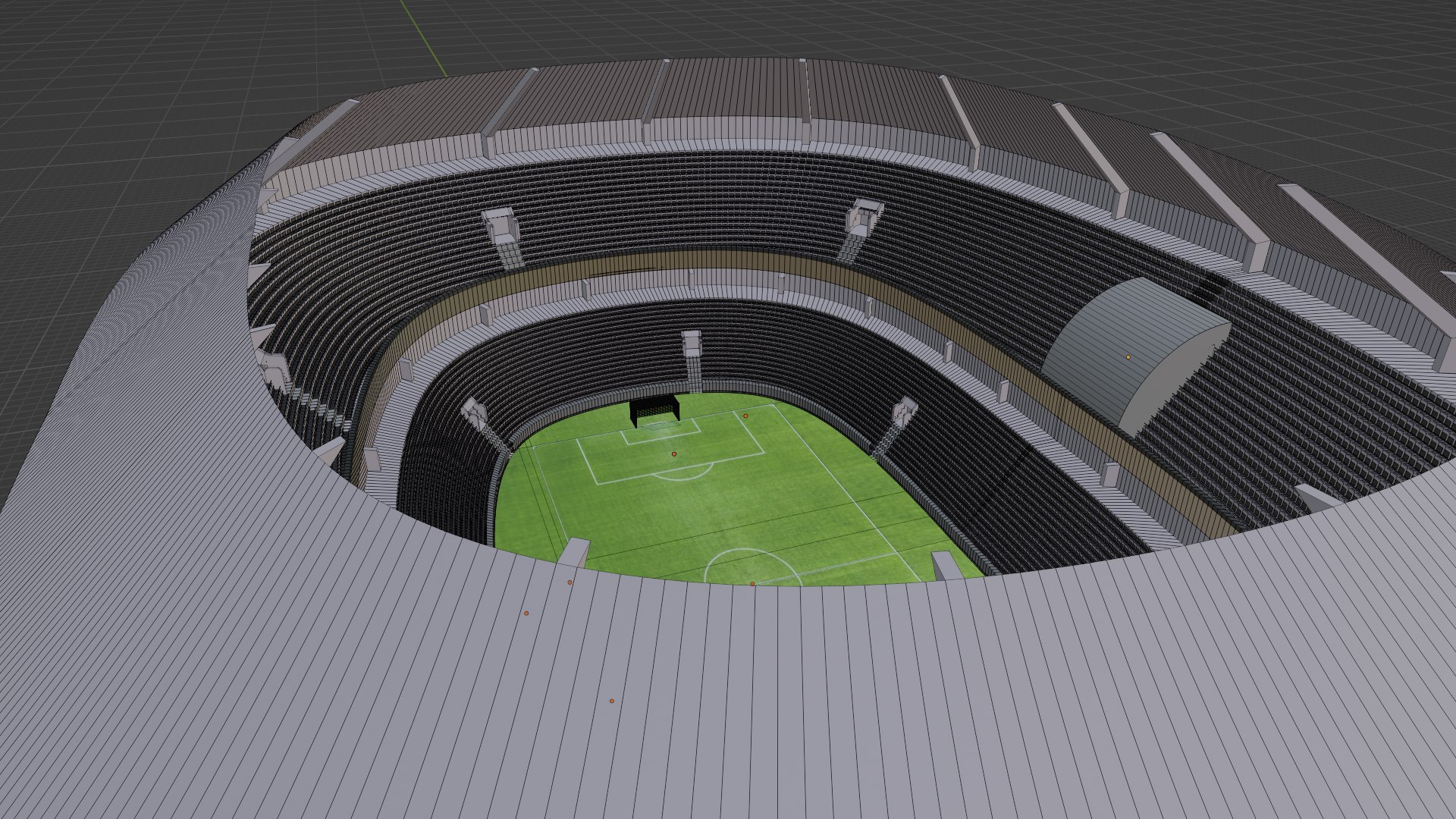 Football Stadium 3D Model - TurboSquid 2012144