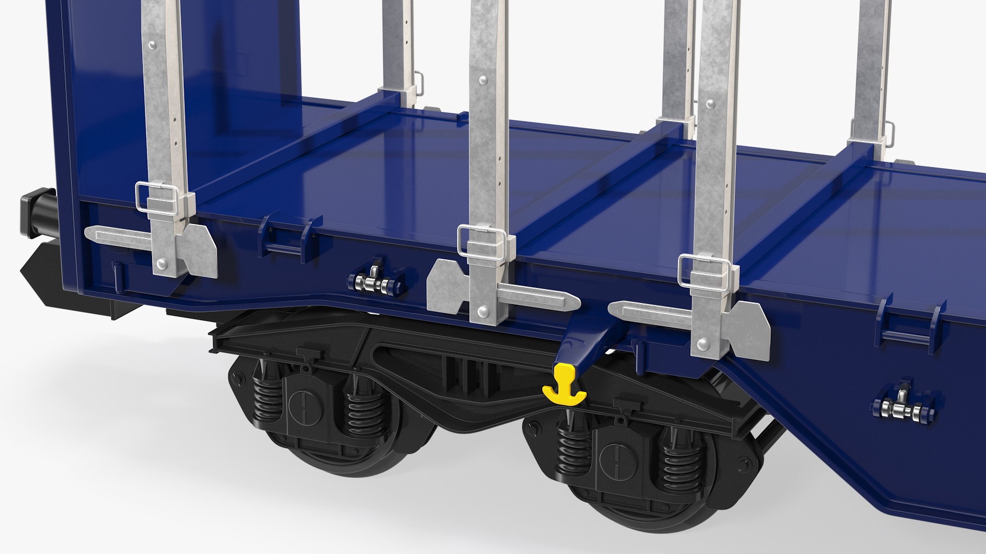 3D axled stake wagon new - TurboSquid 1656510