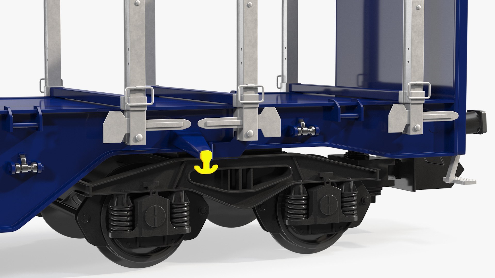 3D axled stake wagon new - TurboSquid 1656510