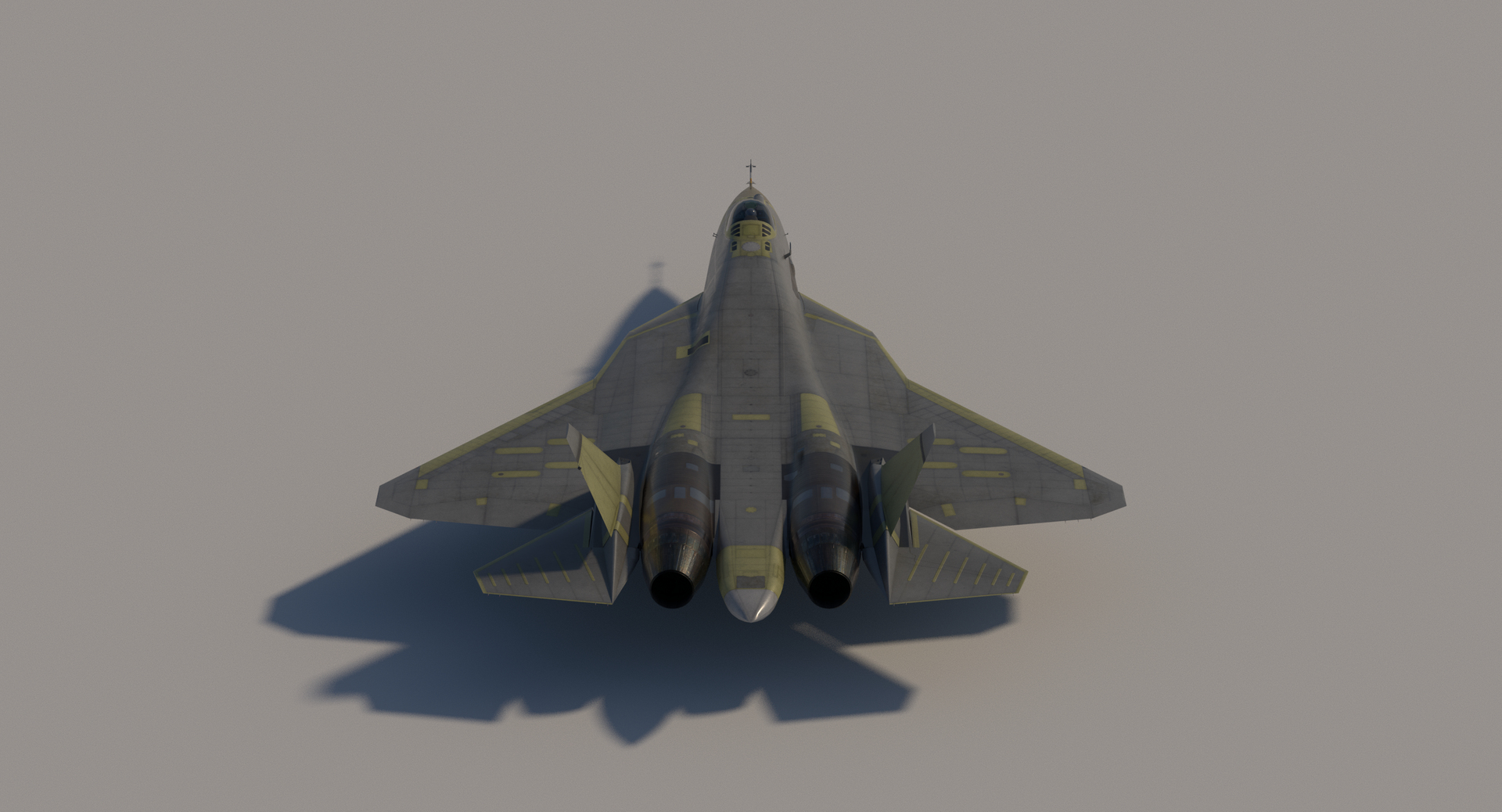 modelo 3d Prototipo sin pintar SU57 - TurboSquid 1403434