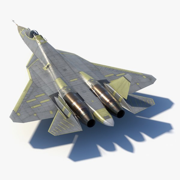 modelo 3d Prototipo sin pintar SU57 - TurboSquid 1403434