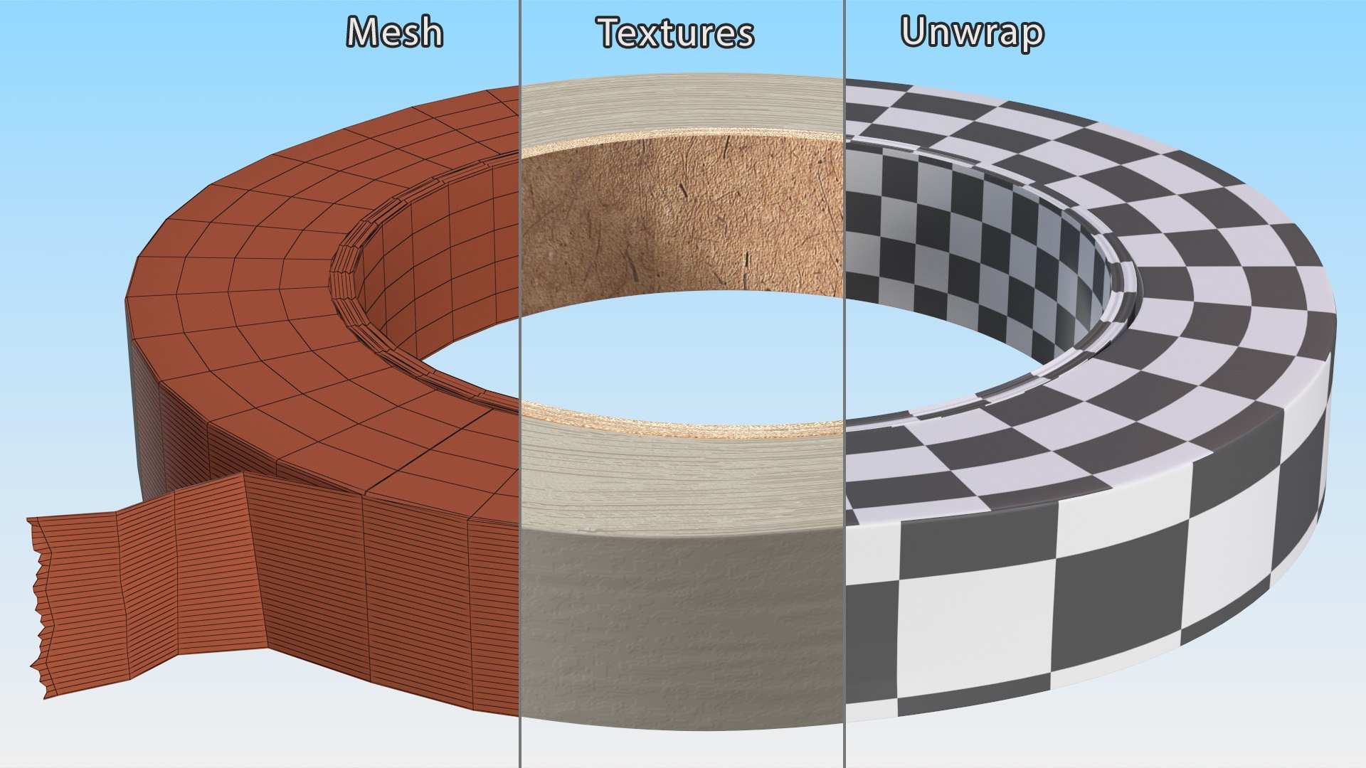 Masking Tape1 3D - TurboSquid 2189756