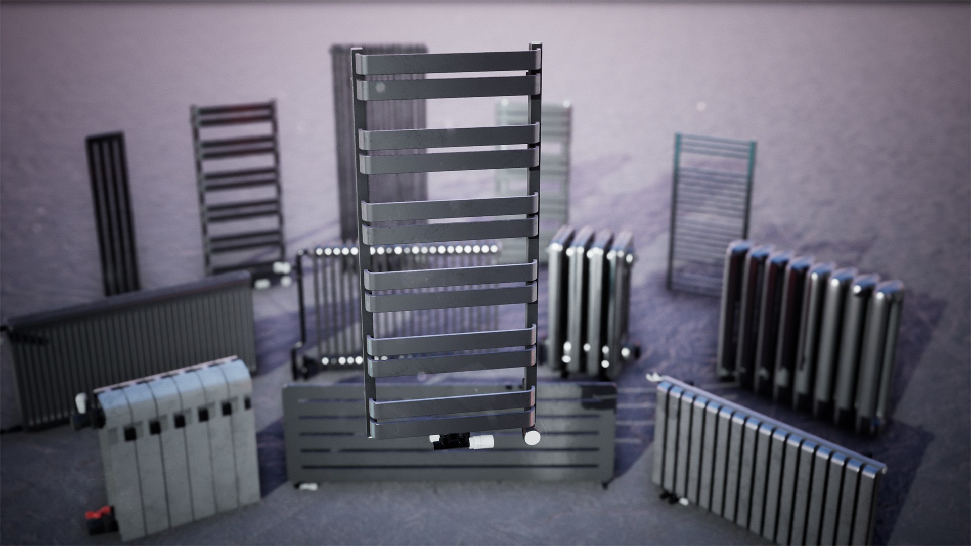 3D Radiators 12 Assets Model - TurboSquid 2111989