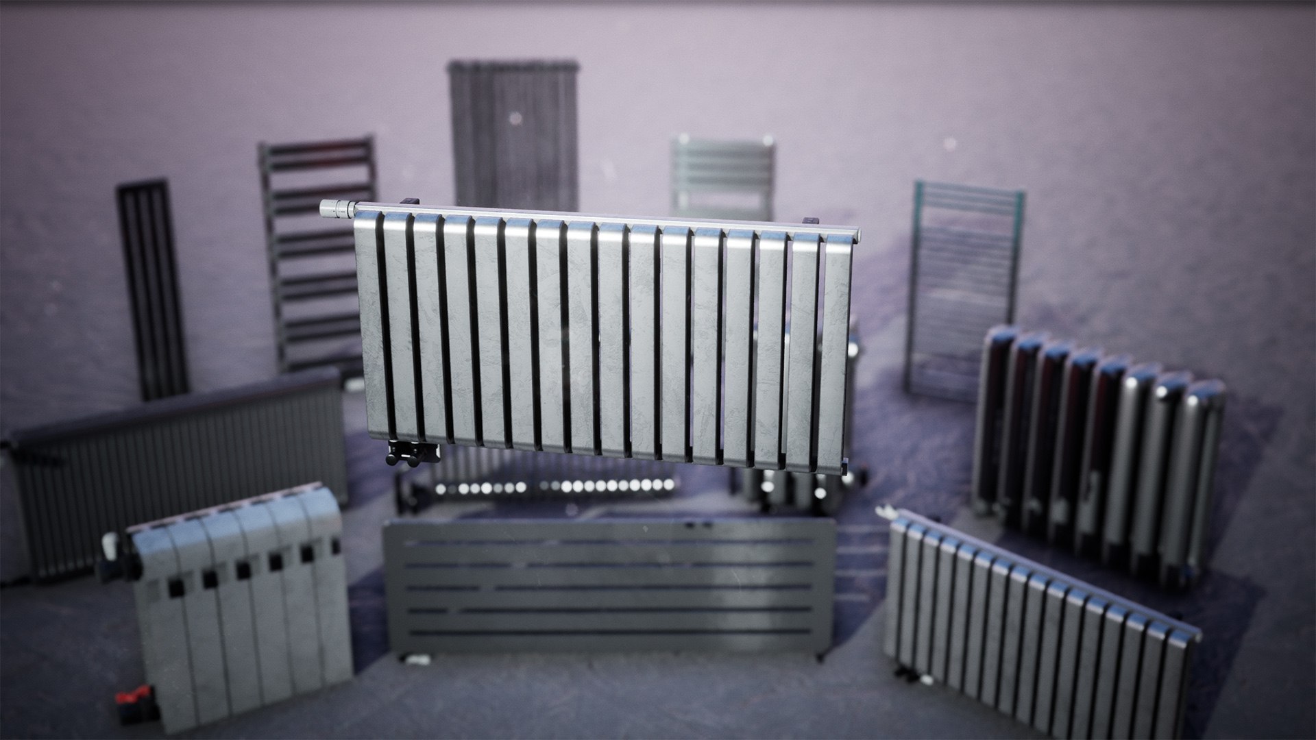 3D Radiators 12 Assets Model - TurboSquid 2111989