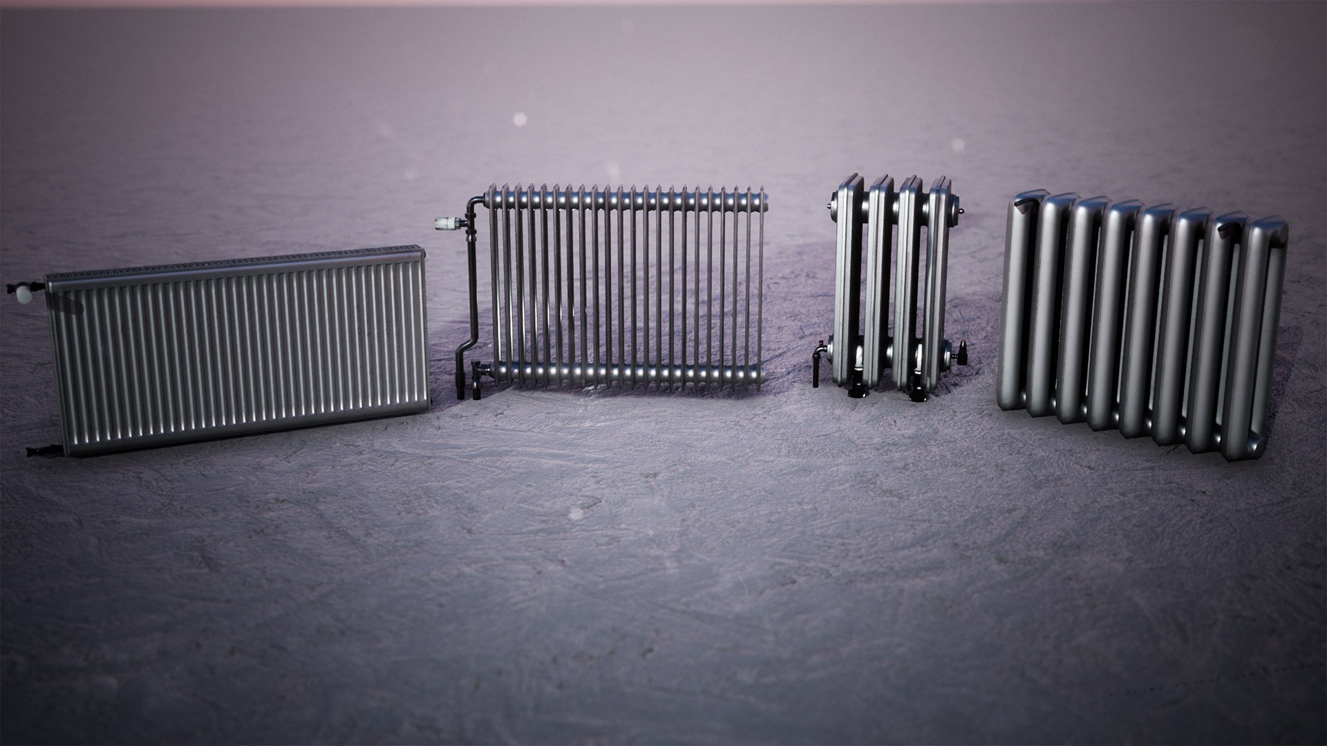 3D Radiators 12 Assets Model - TurboSquid 2111989