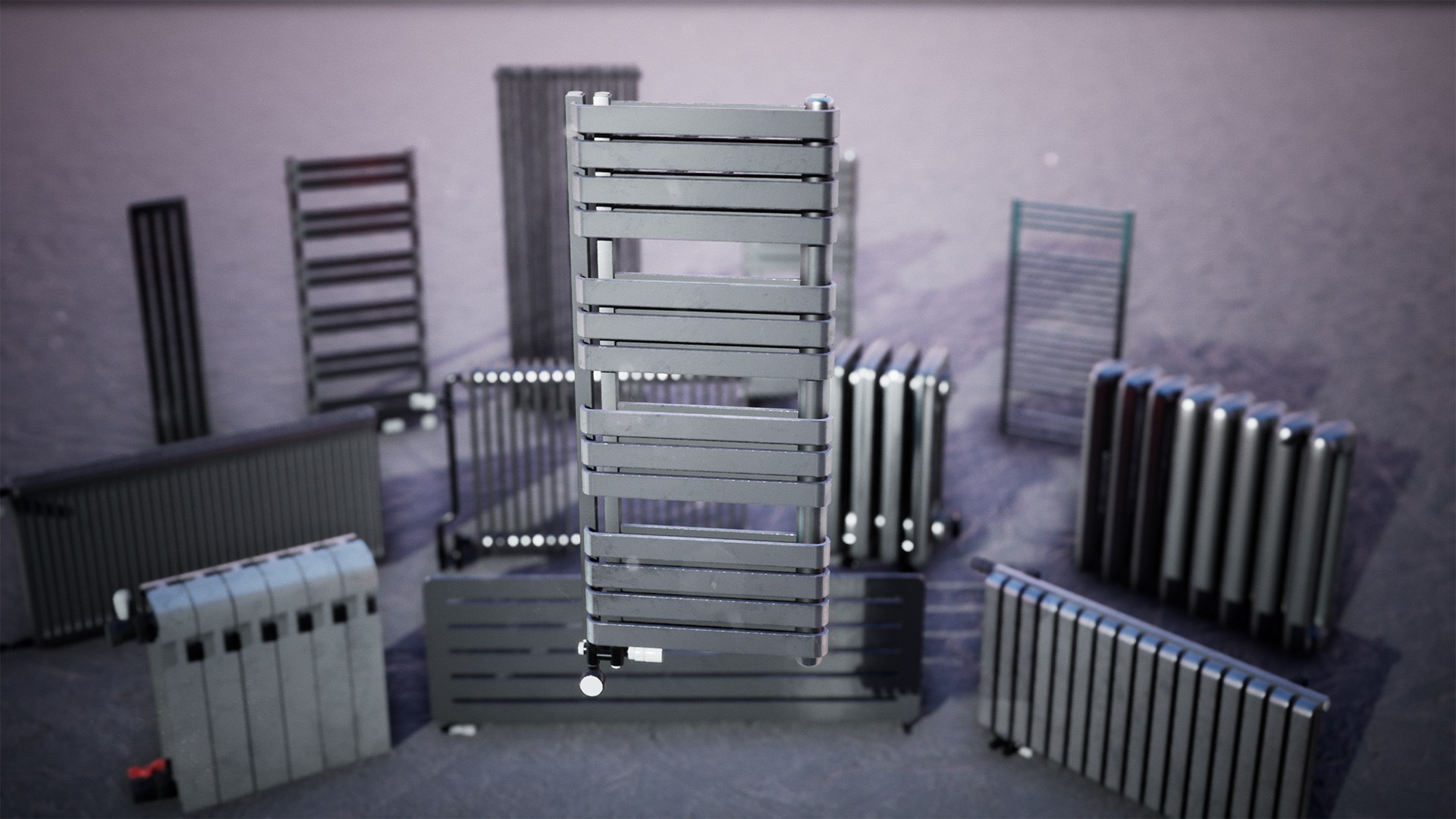 3D Radiators 12 Assets Model - TurboSquid 2111989
