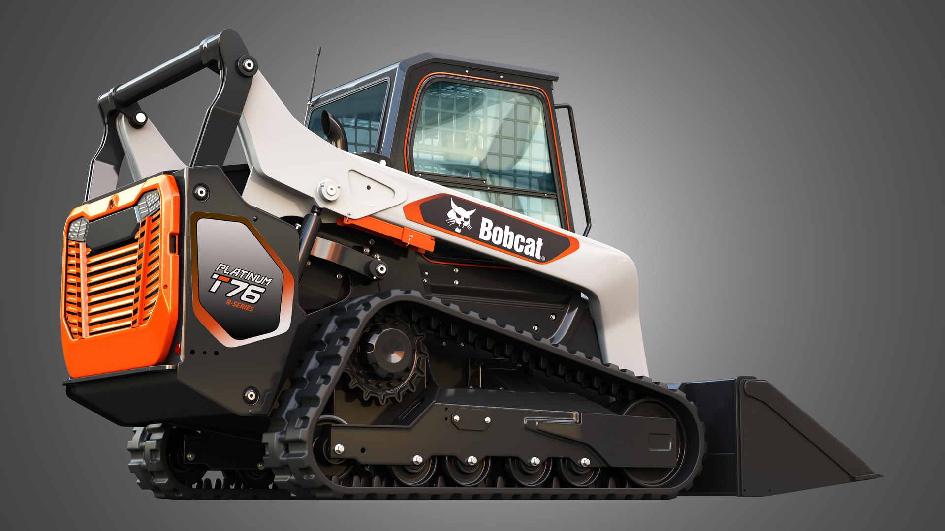 3D Bobcat T76 Platinum Compact Track Loader - TurboSquid 2146933