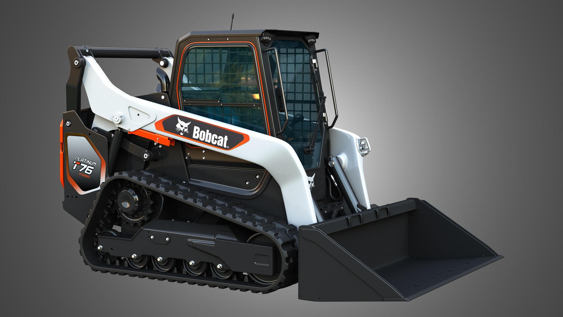 3D Bobcat T76 Platinum Compact Track Loader - TurboSquid 2146933