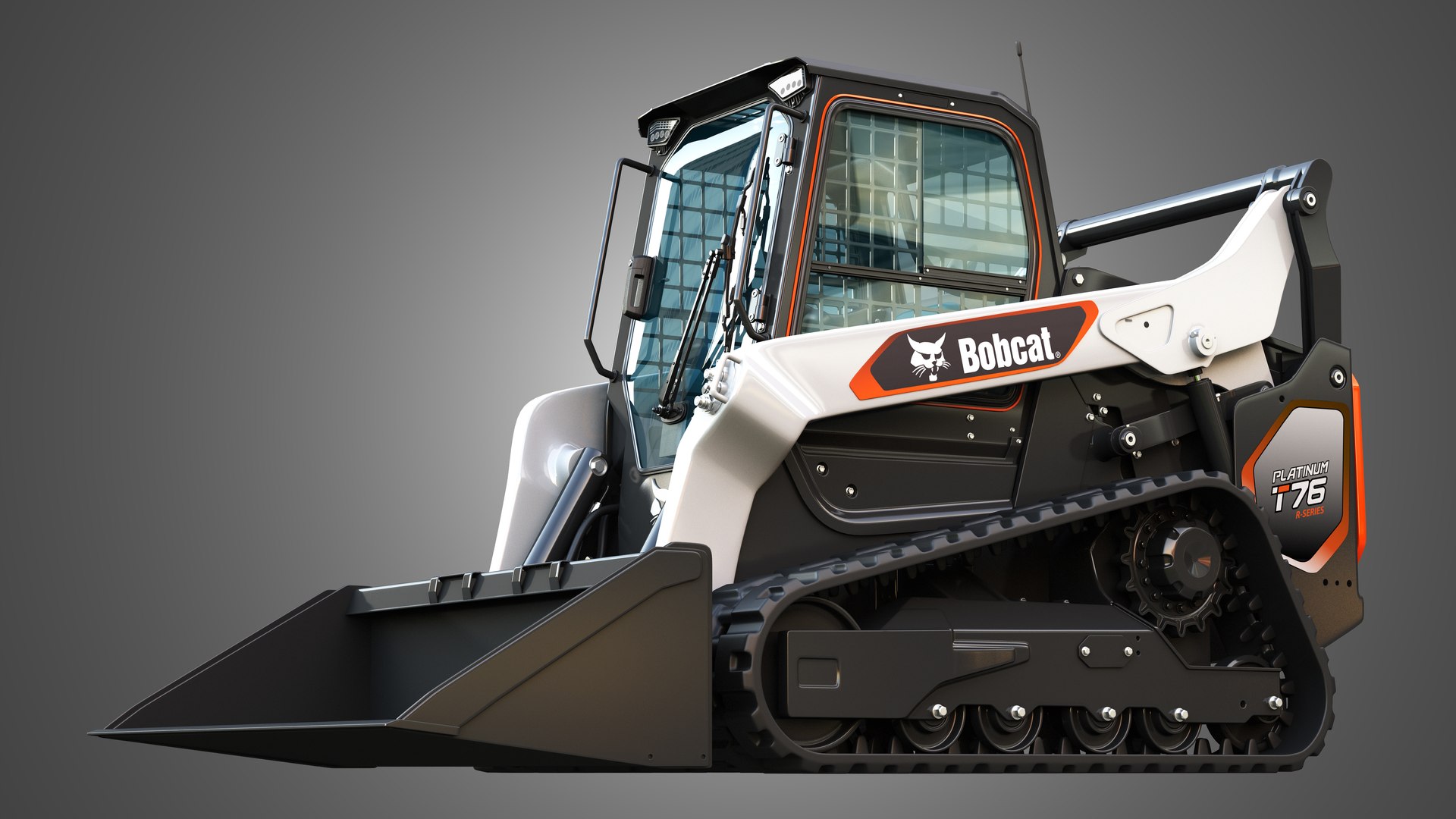 3D Bobcat T76 Platinum Compact Track Loader - TurboSquid 2146933