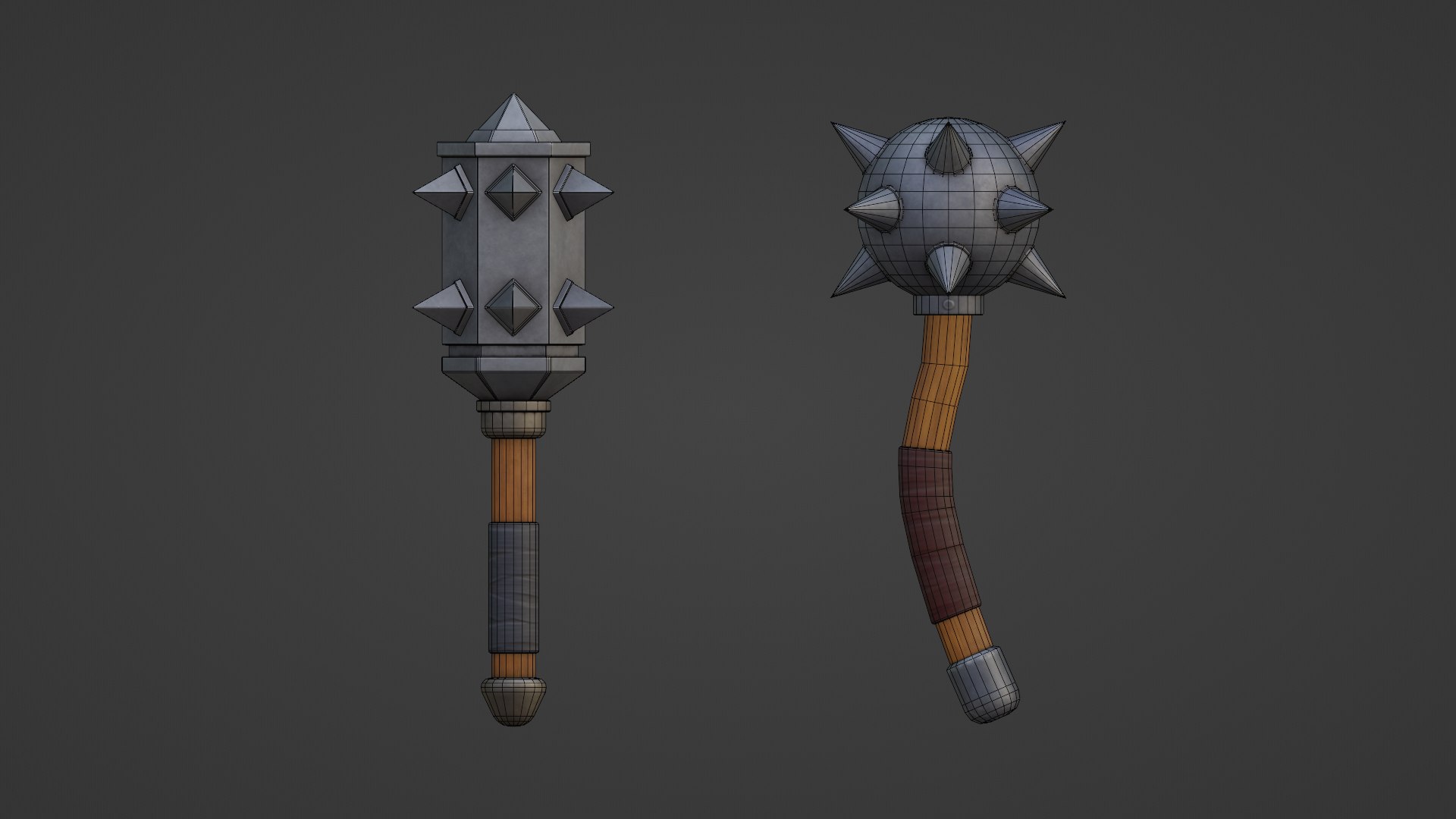 3D Maces - TurboSquid 2039010