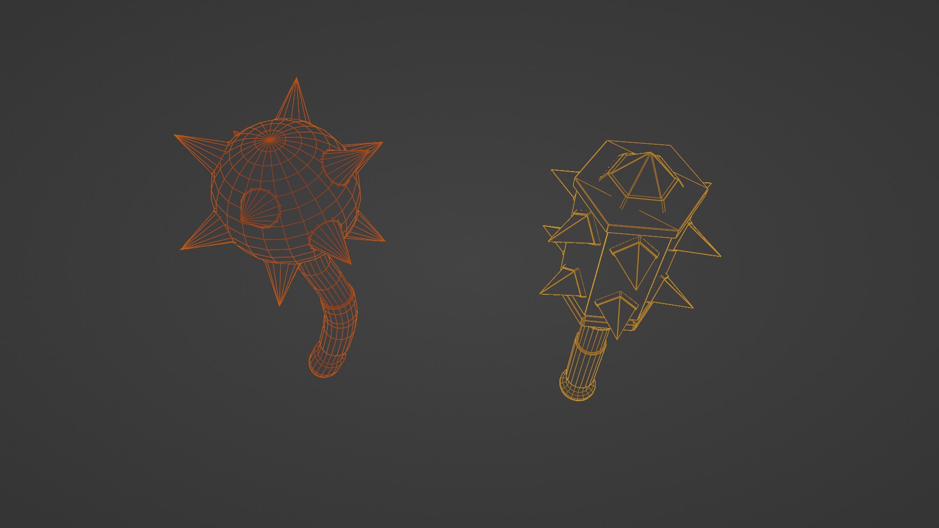 3D Maces - TurboSquid 2039010