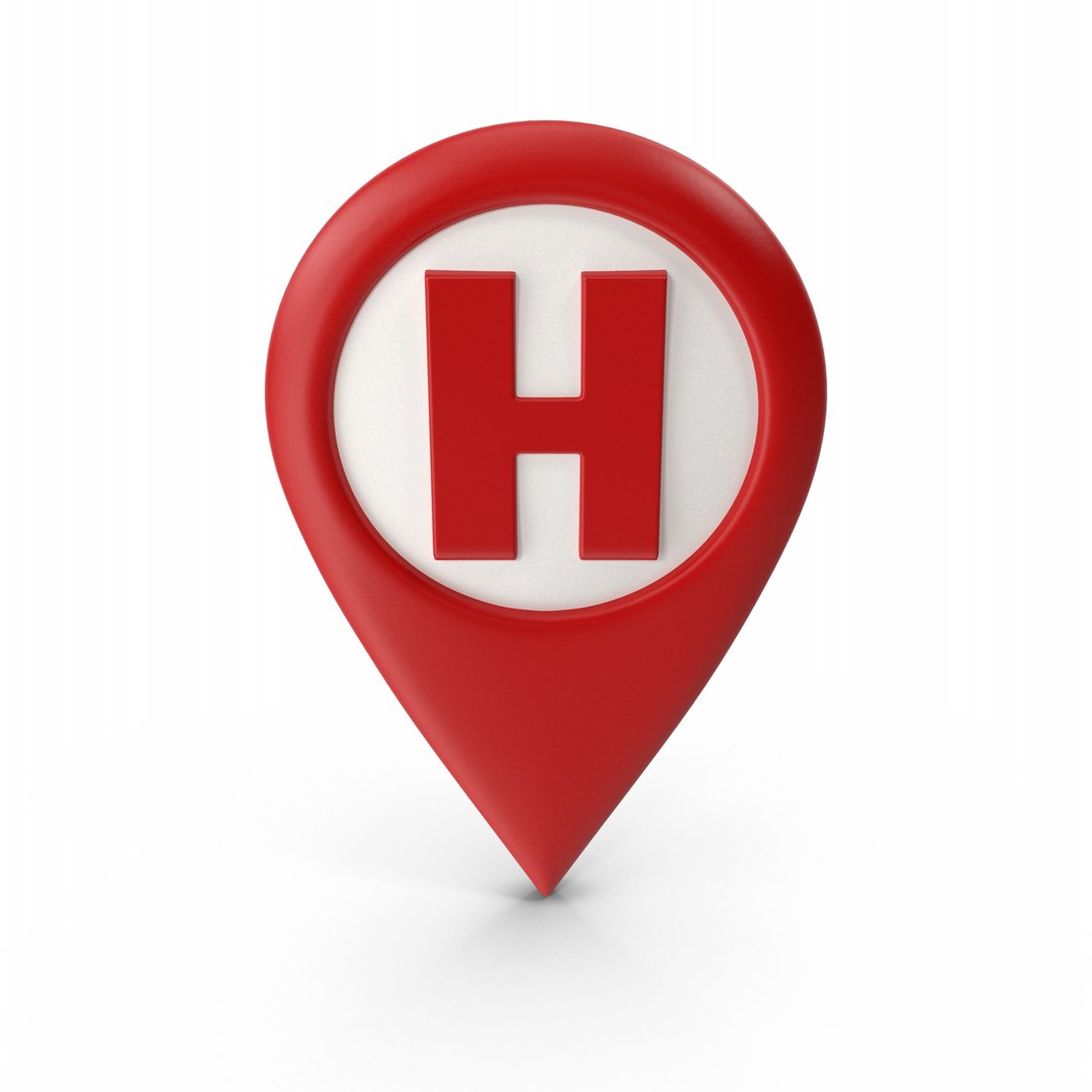 Hospital Marker - TurboSquid 2317267