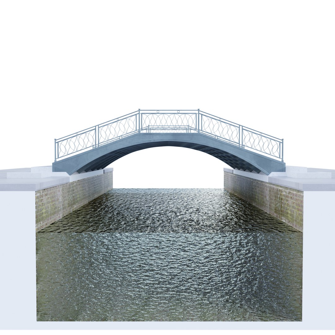Venice Bridge Model - TurboSquid 1293626