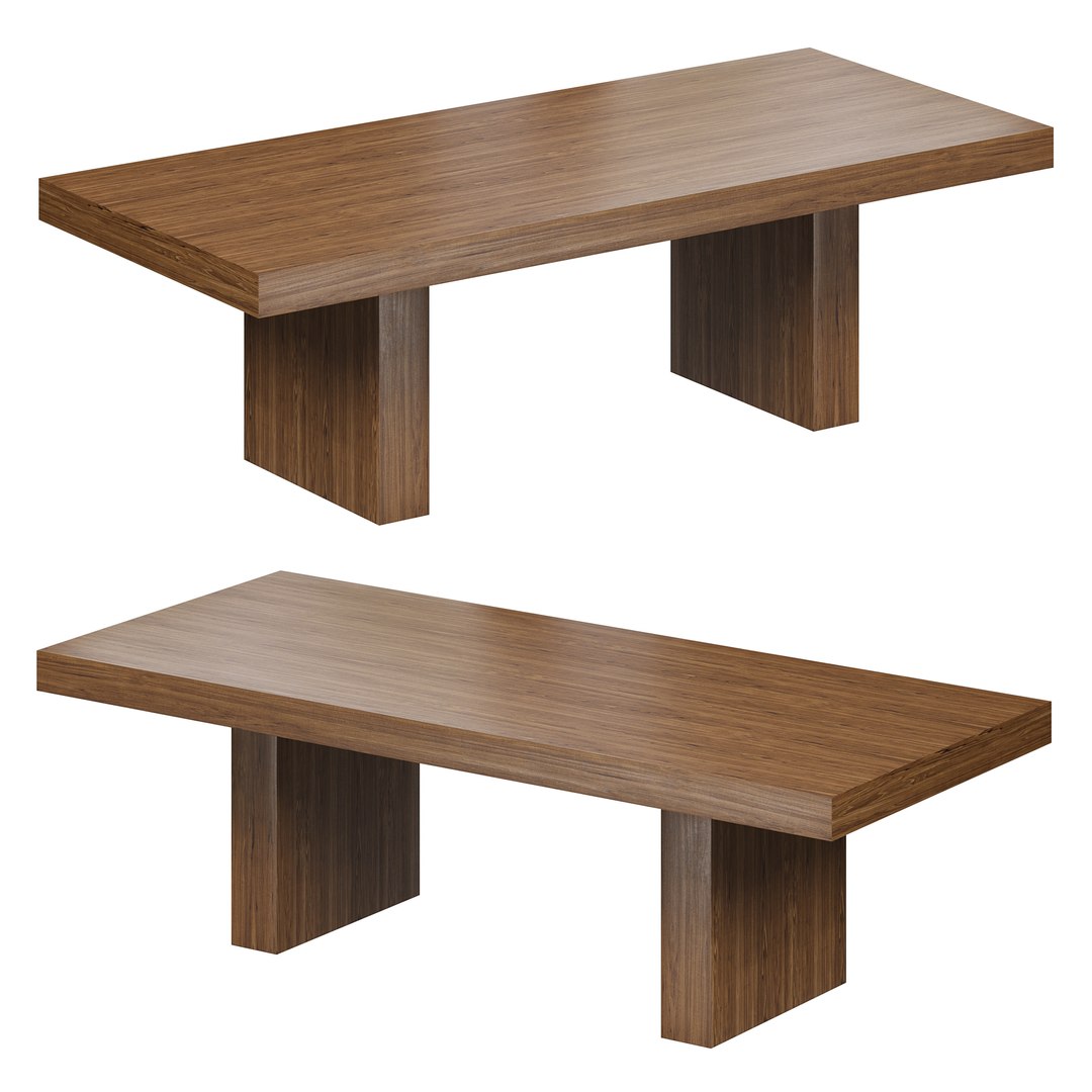 3D Isis Dining Table By Laskasas - TurboSquid 1957798