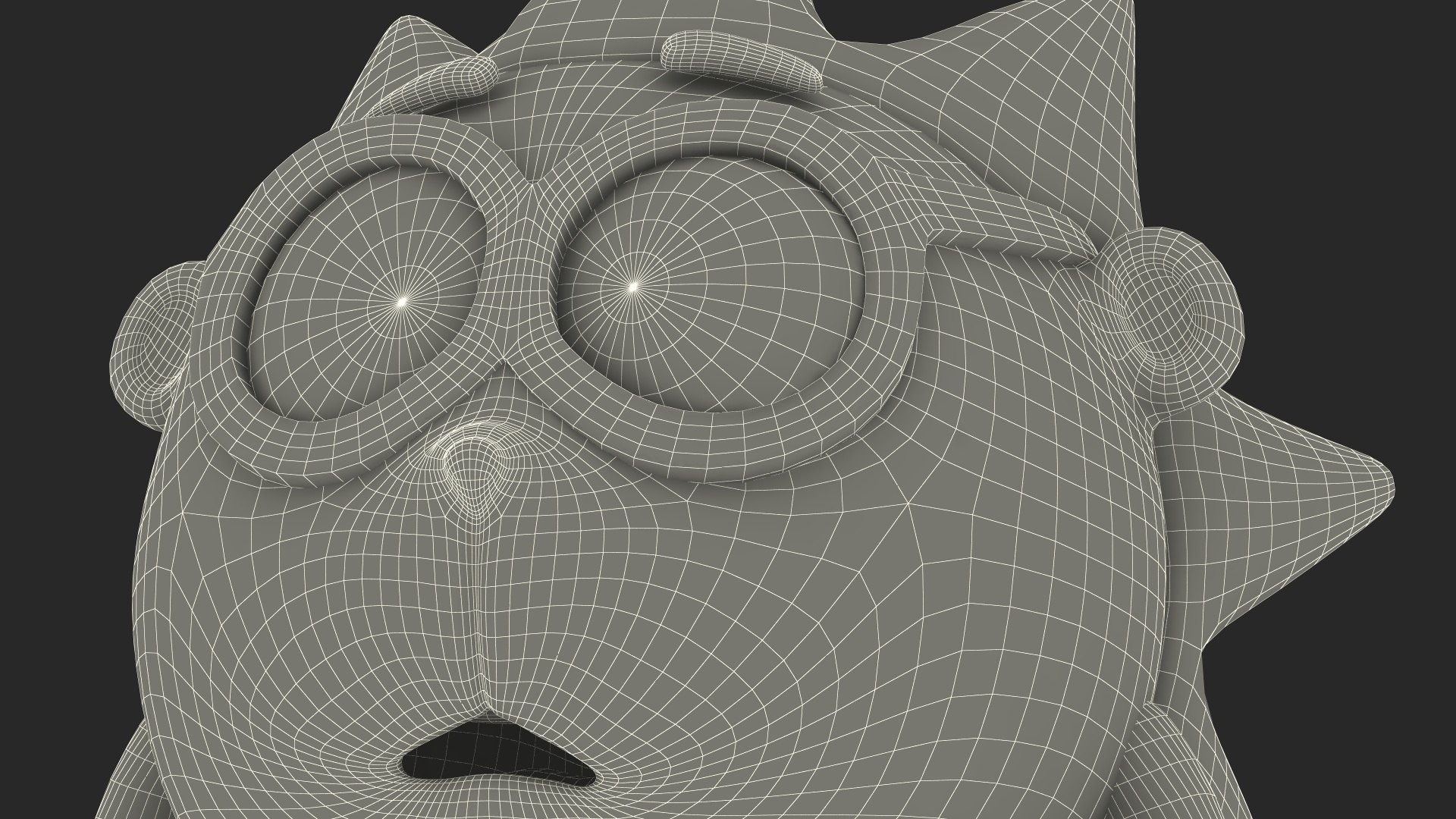 BalloonToons Chiko Character Scared Pose 3D - TurboSquid 2121879