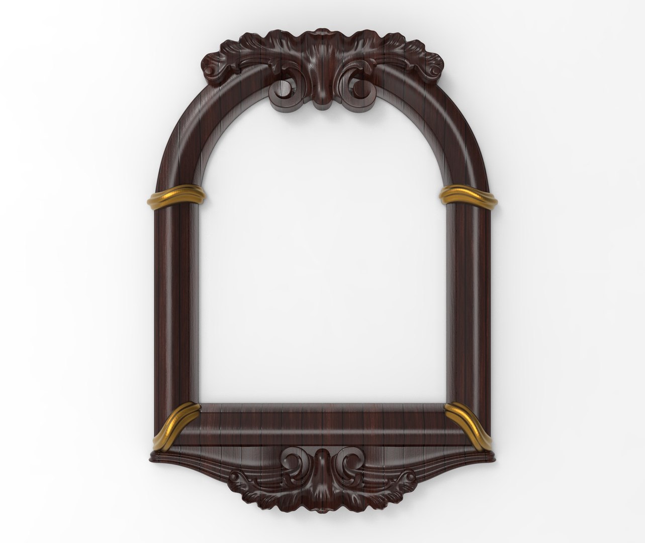 Frame Acanthus Carving 3D Model - TurboSquid 1675815