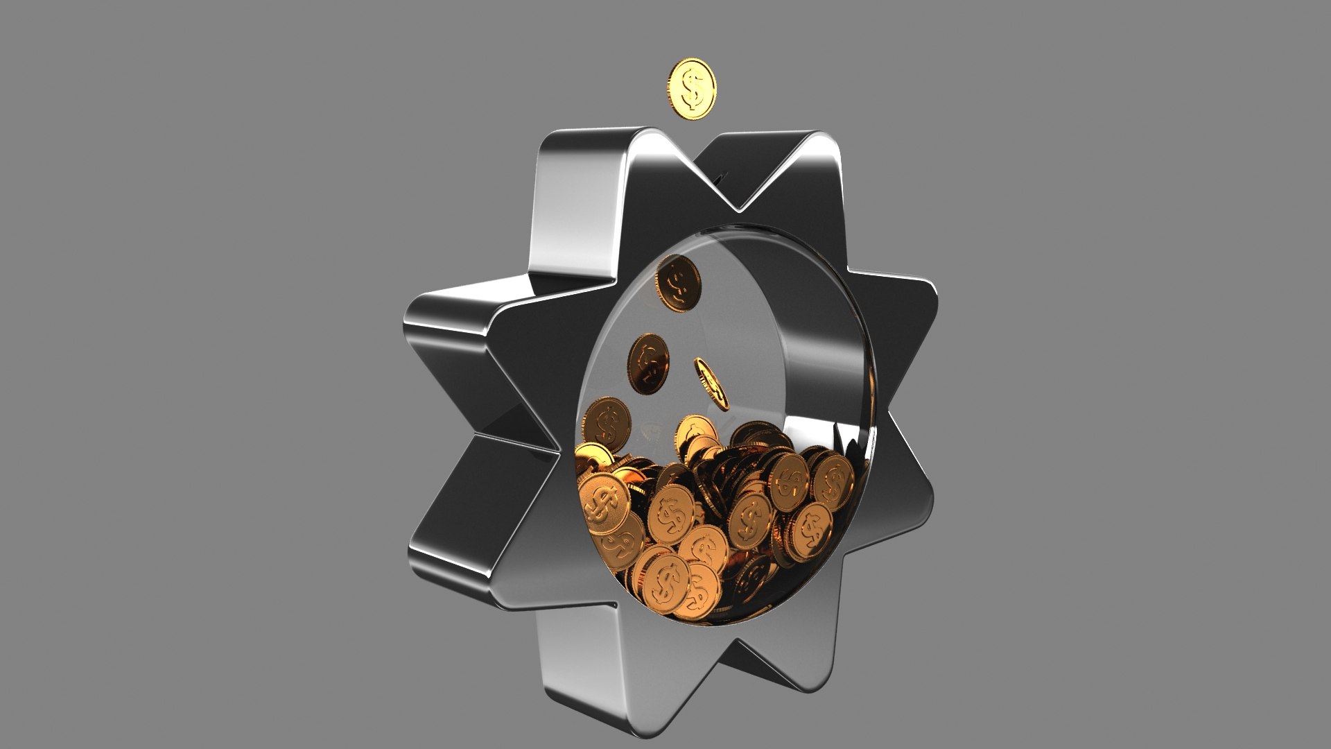 3D Coin Bank Model - TurboSquid 1936536