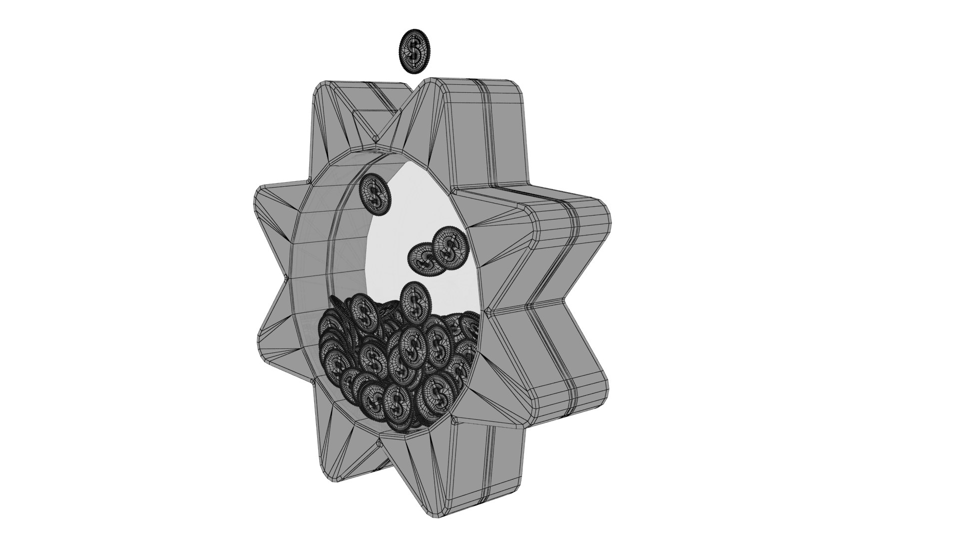 3D Coin Bank Model - TurboSquid 1936536