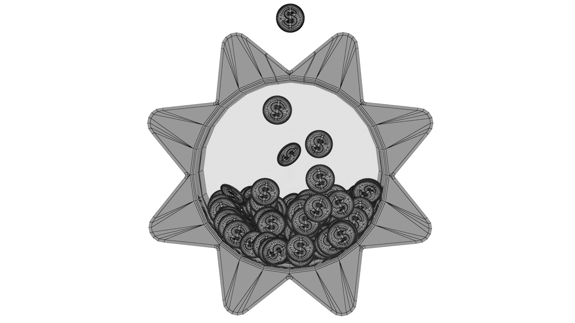 3D Coin Bank Model - TurboSquid 1936536