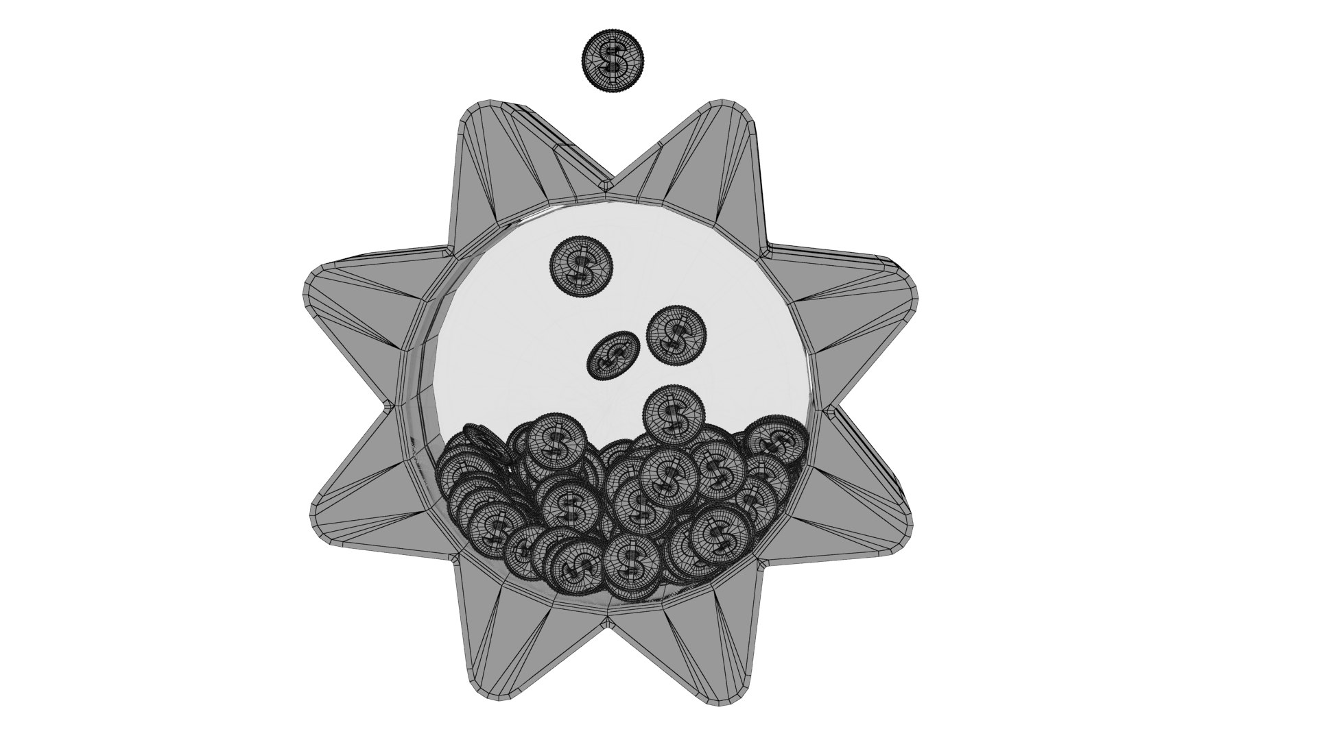 3D Coin Bank Model - TurboSquid 1936536