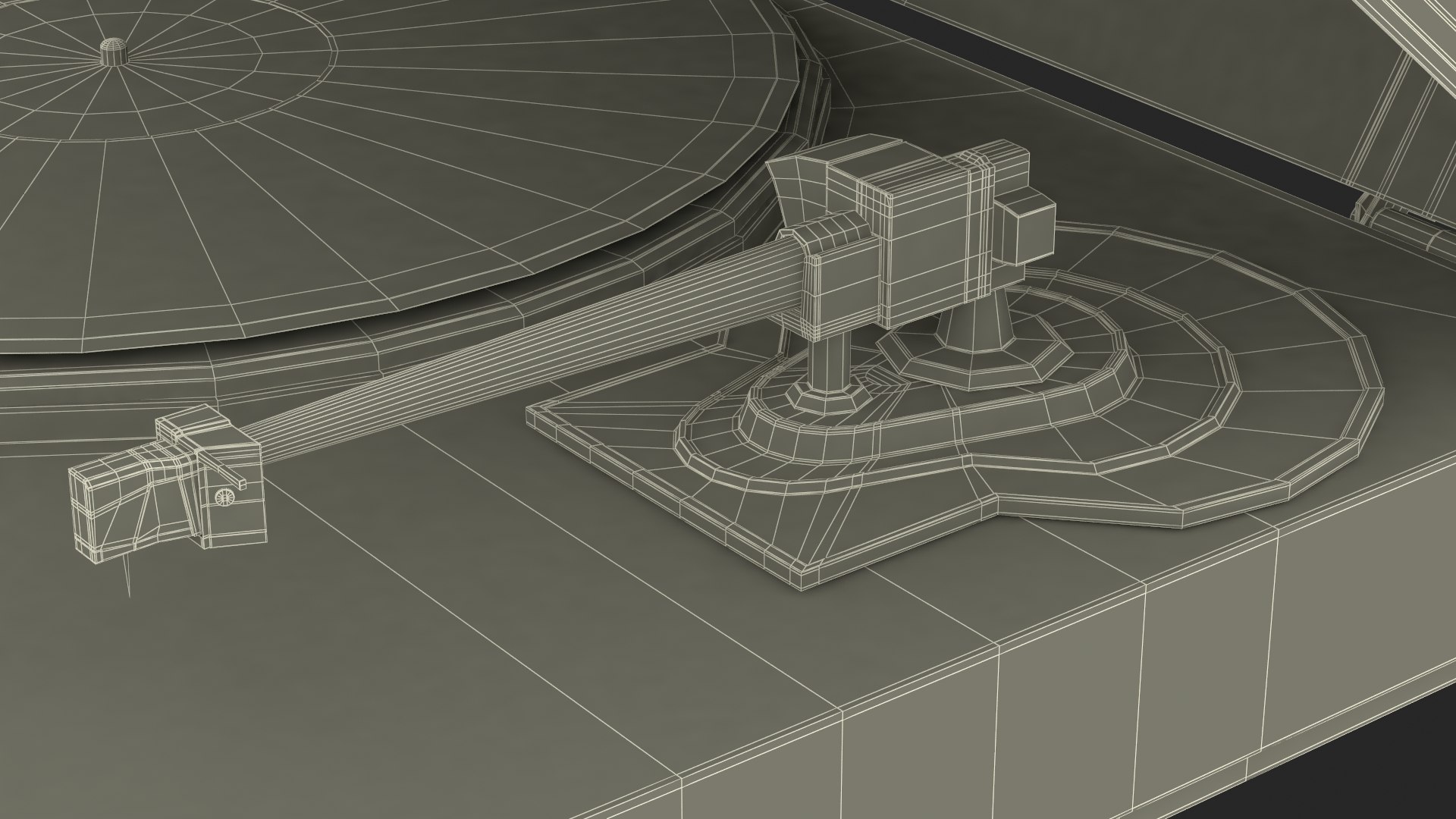 3D Retro Turntable - TurboSquid 2065209