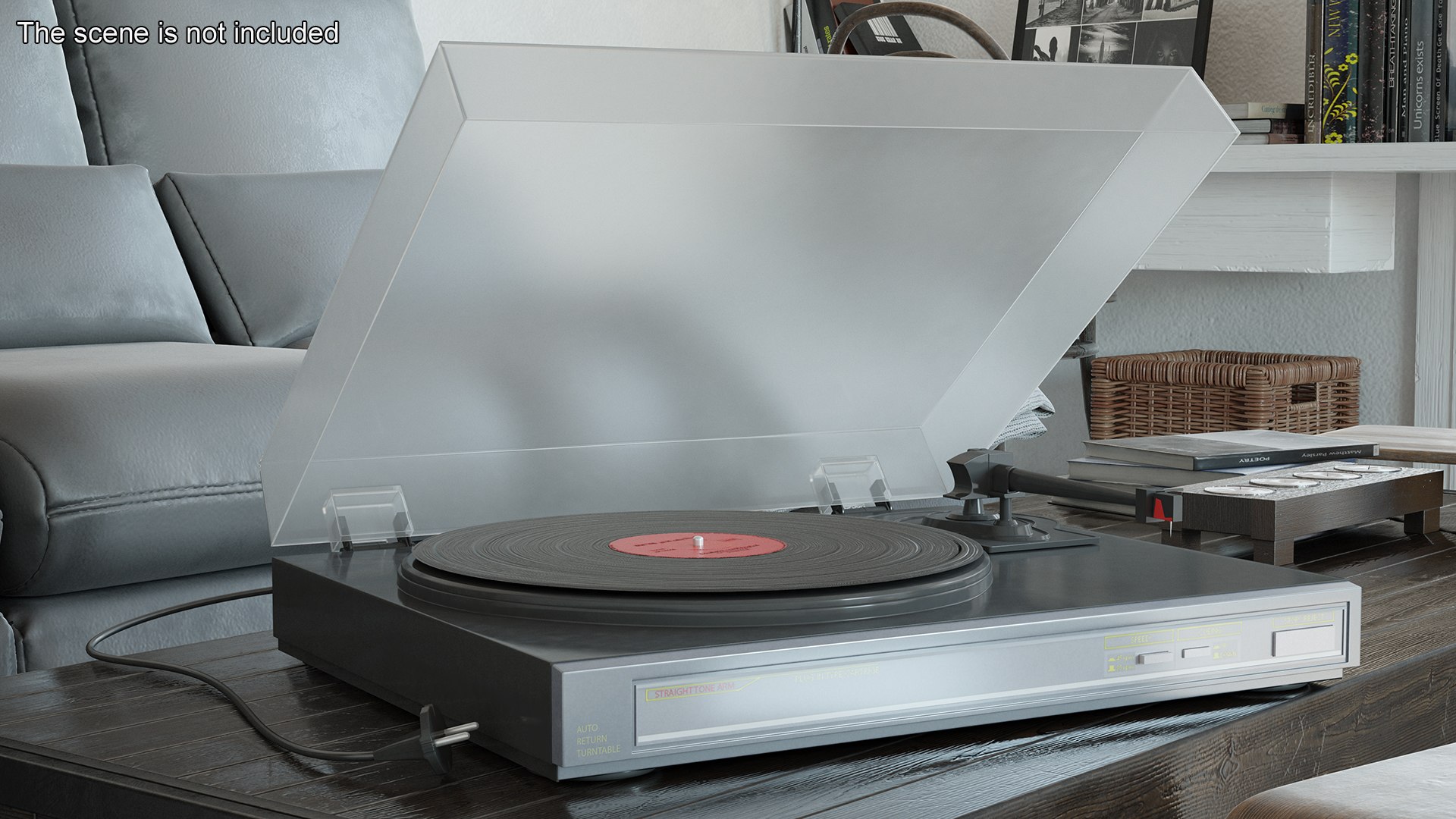 3D Retro Turntable - TurboSquid 2065209