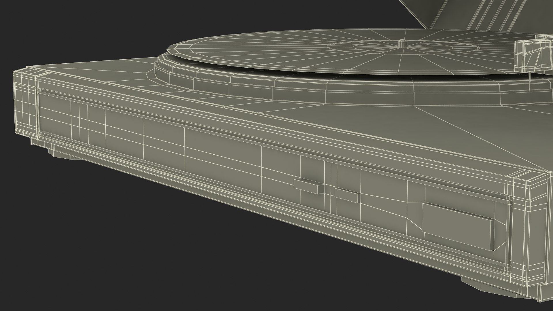 3D Retro Turntable - TurboSquid 2065209