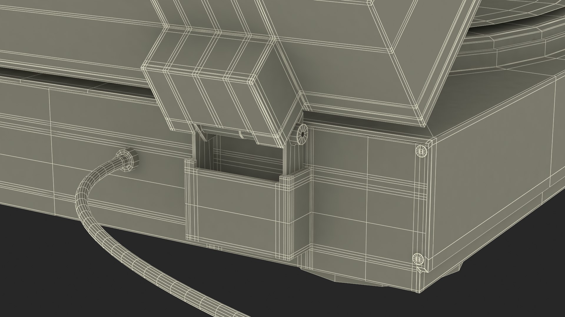 3D Retro Turntable - TurboSquid 2065209