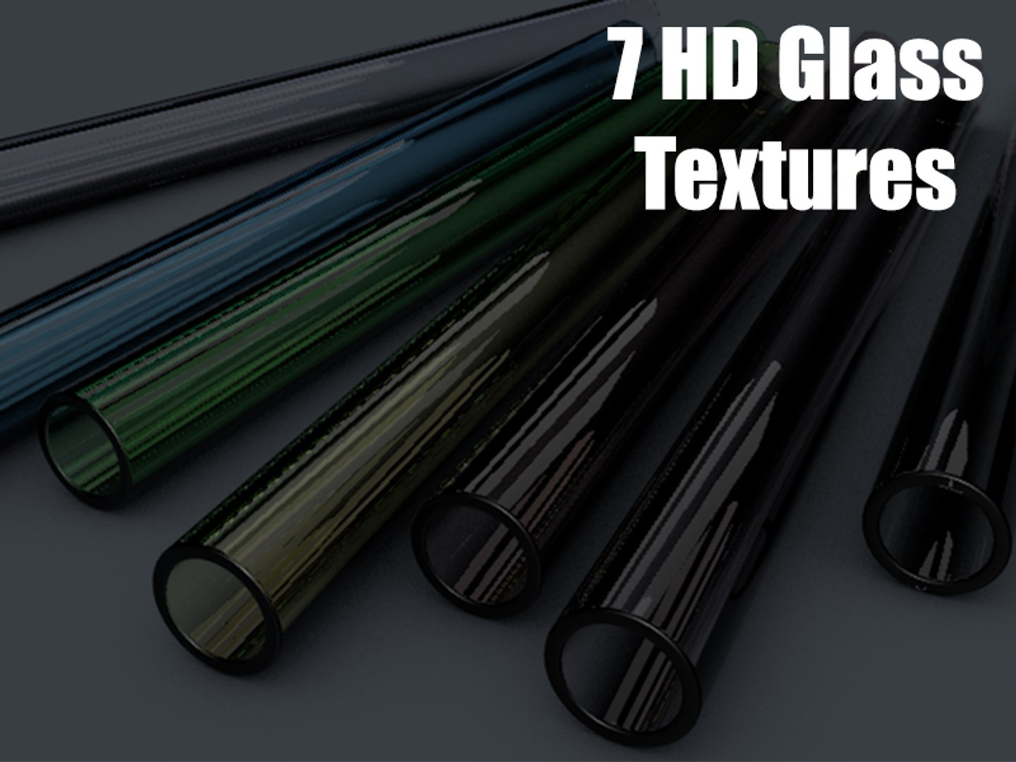 3D 7 Hd Glass Model - TurboSquid 1297354