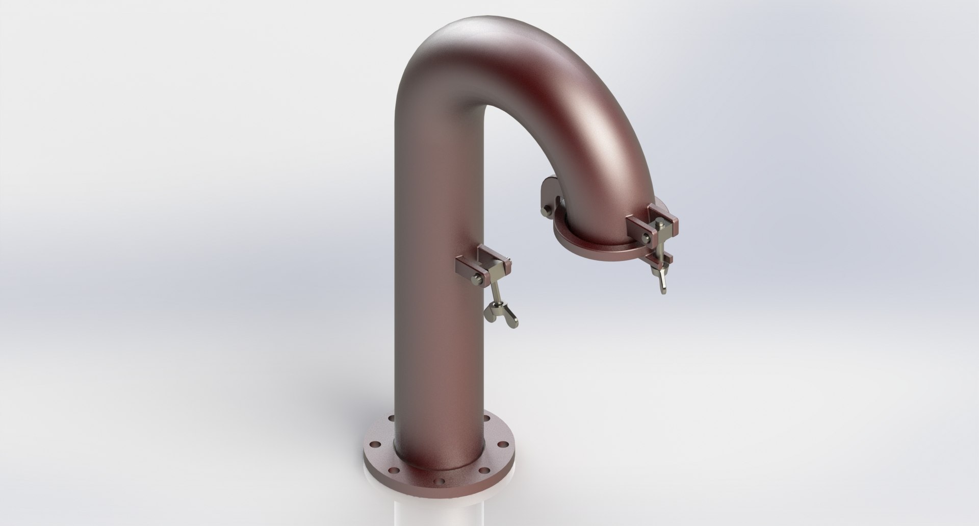 Gooseneck For Ventilation DN150 3D Model - TurboSquid 2188741