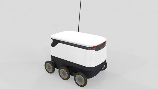 3D Delivery Robot model - TurboSquid 1833660