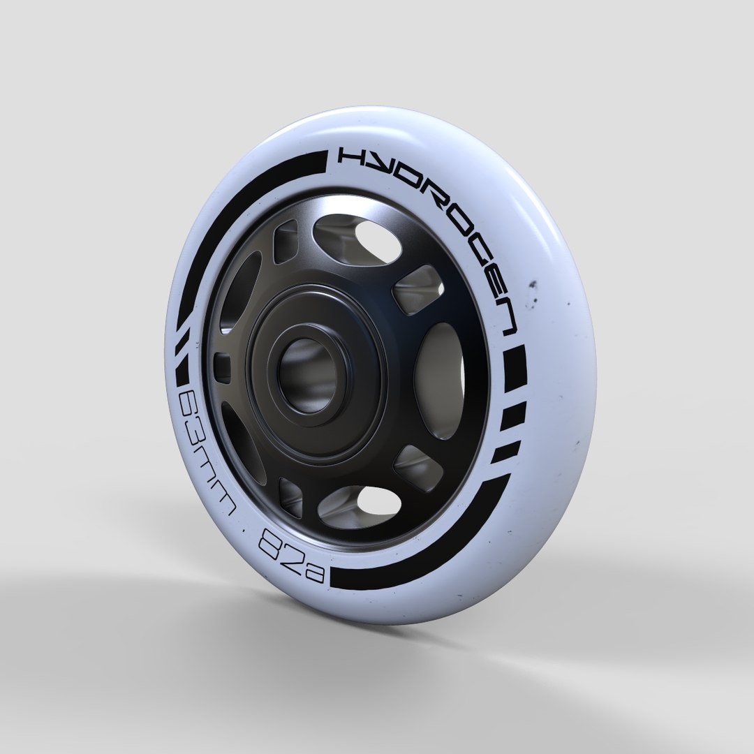 Roller Wheels 3d Model