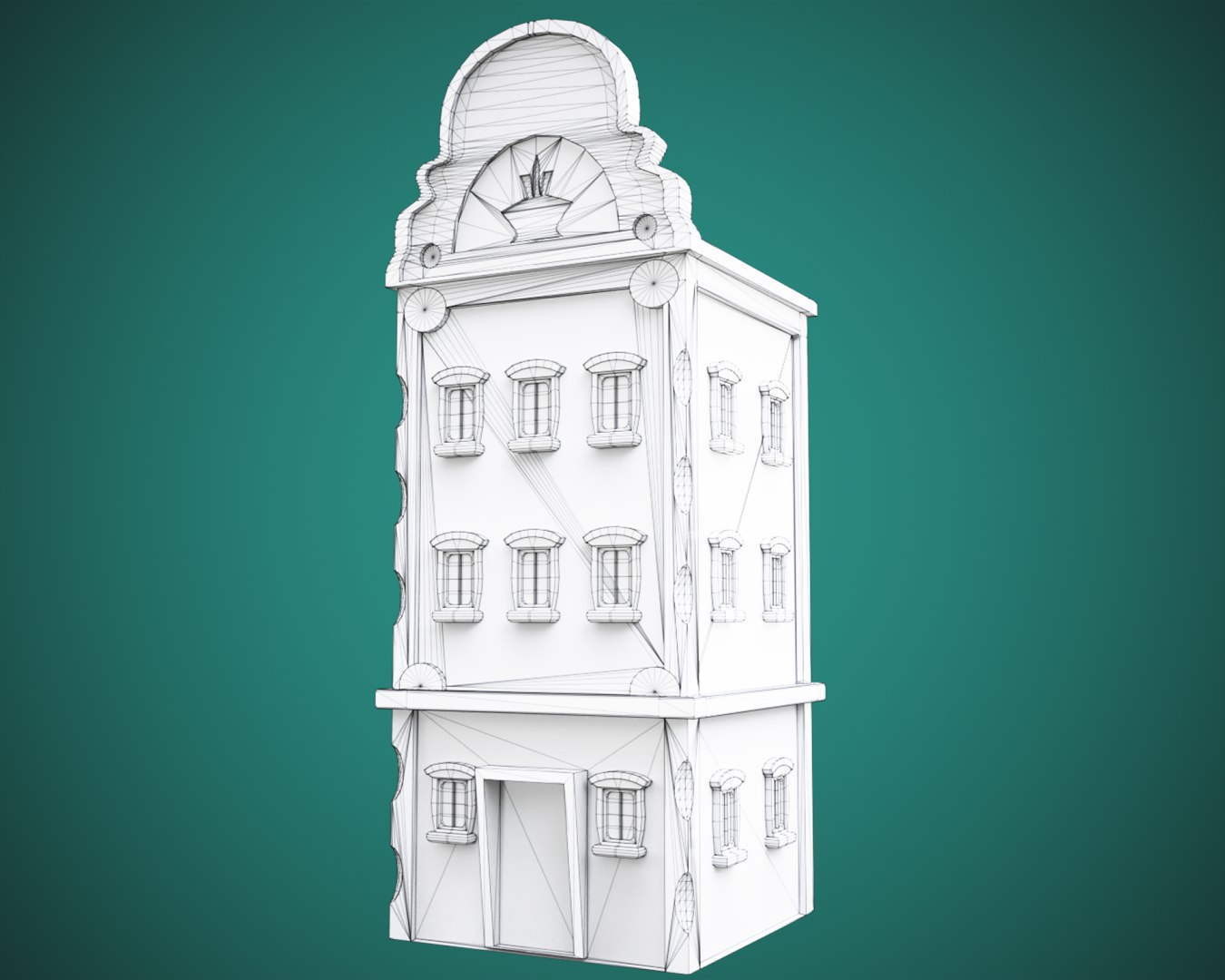 Cartoon Building Pack 3D - TurboSquid 2078531