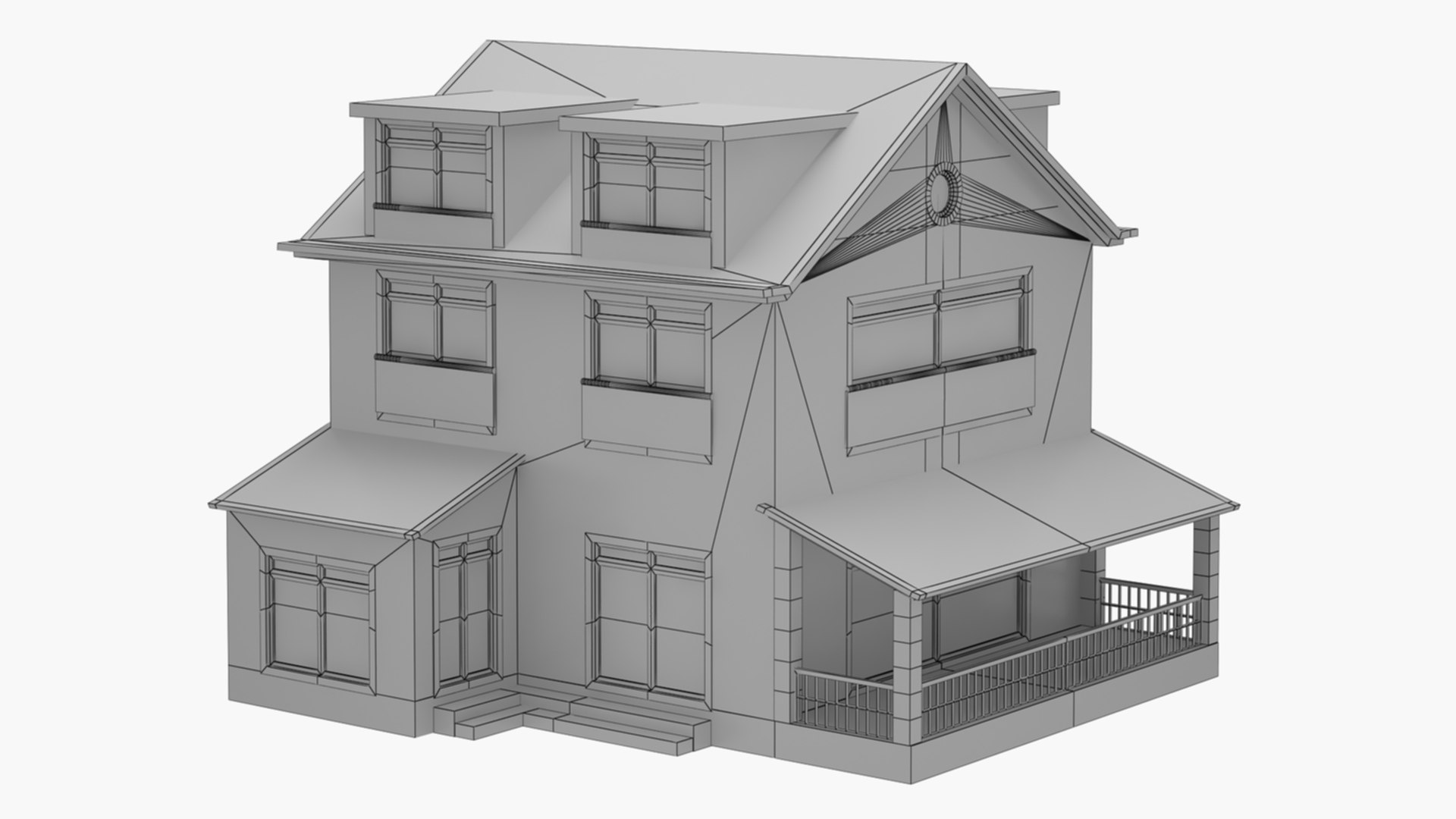 3D Cottage 32 - TurboSquid 2348274