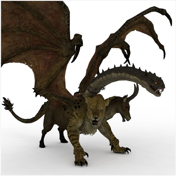 modelo 3d Quimera manipulada y animada - TurboSquid 2375741