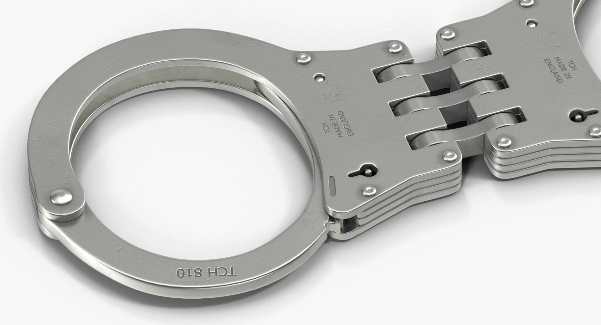 Hinged Handcuffs 3d 3ds