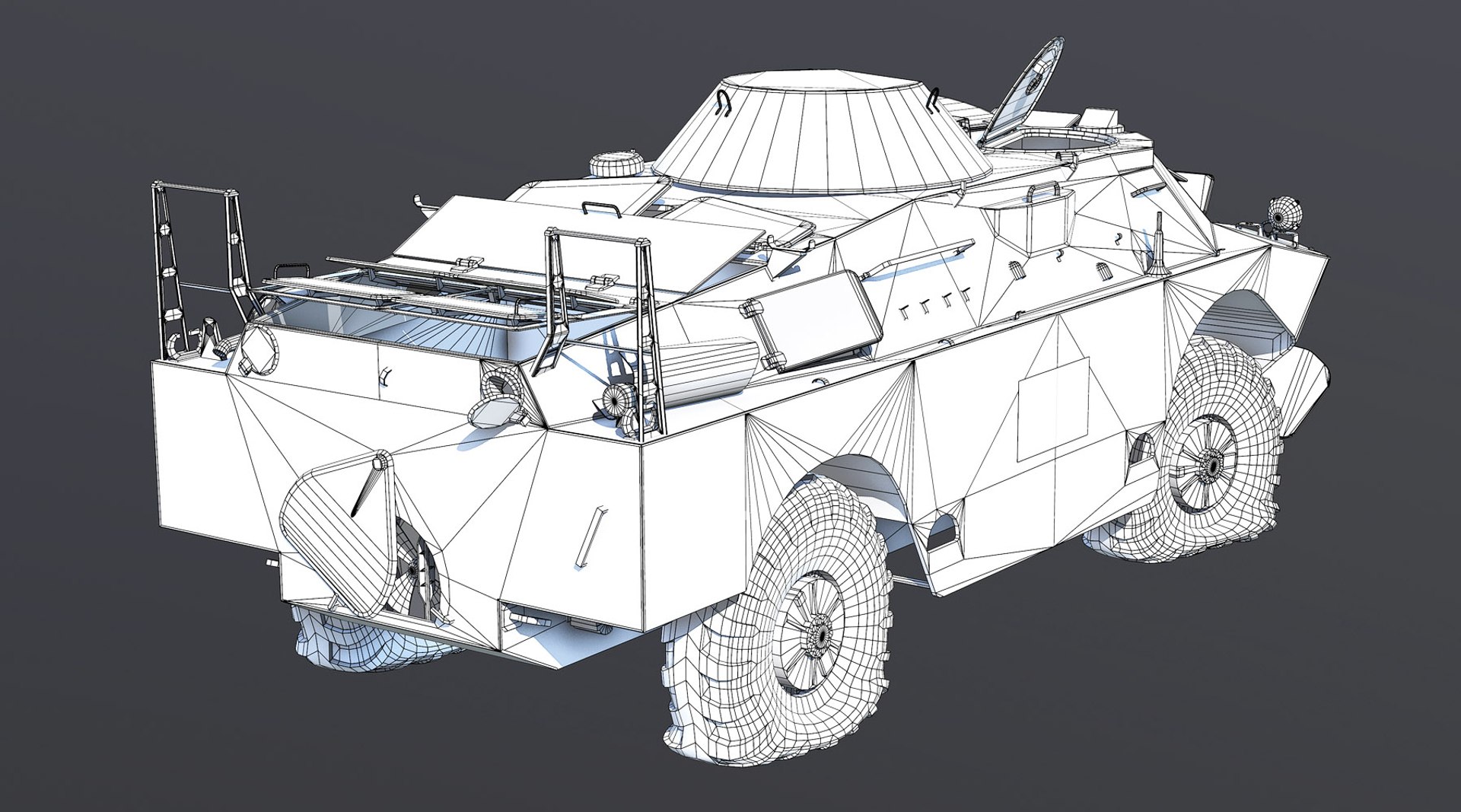 Rusty Brdm-2 Chernobyl 3D Model - TurboSquid 1419988