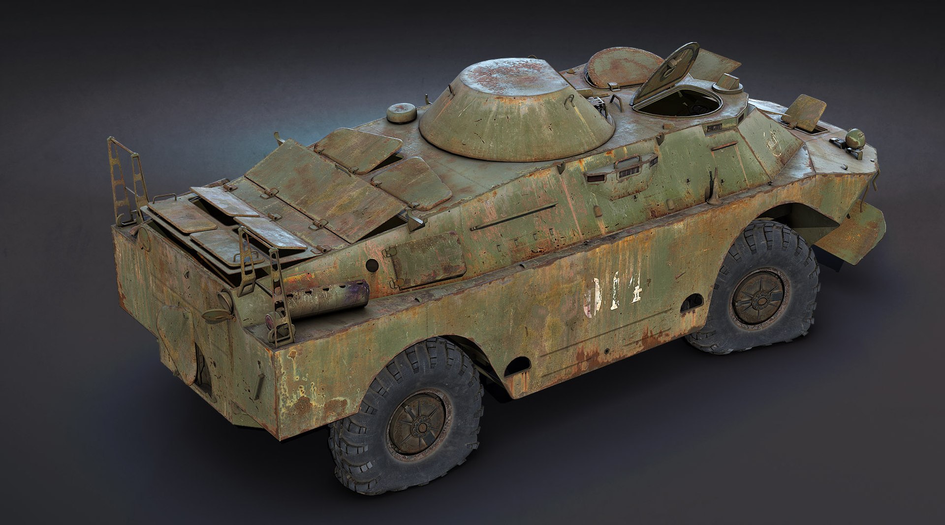 Rusty Brdm-2 Chernobyl 3D Model - TurboSquid 1419988