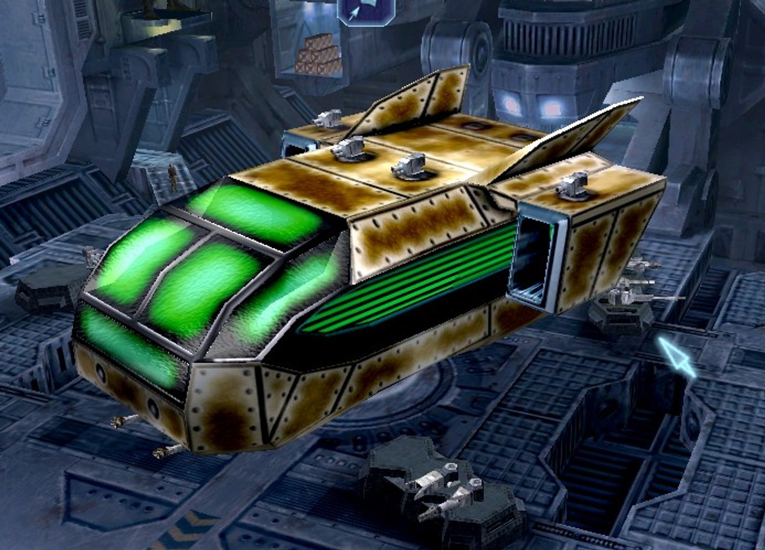 Ship Freelancer 3d Model